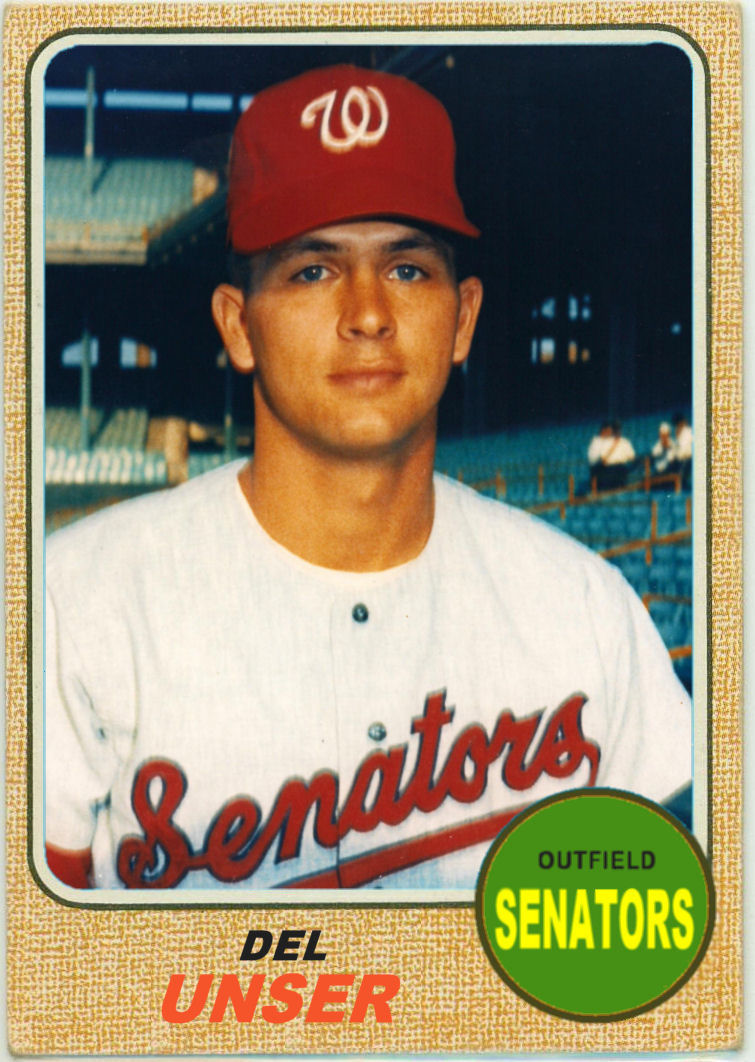 1968 Topps Baseball: 1968 Custom Cards