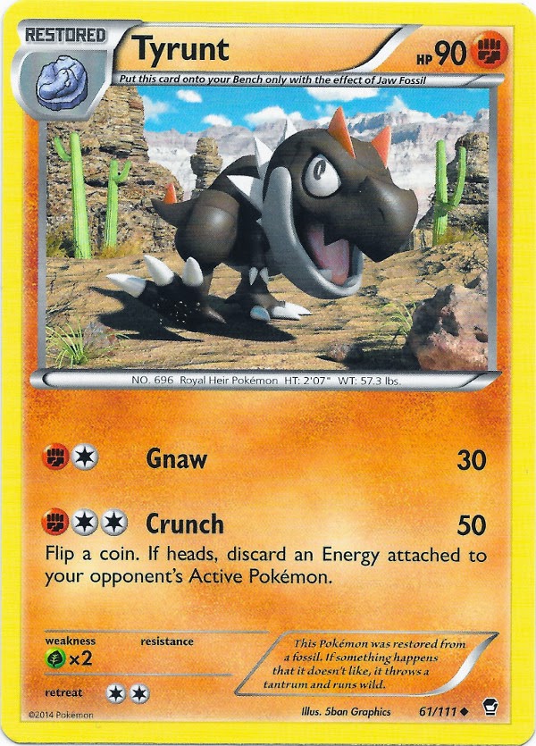 Tyrunt -- Furious Fists Pokemon Card Review | PrimetimePokemon's Blog