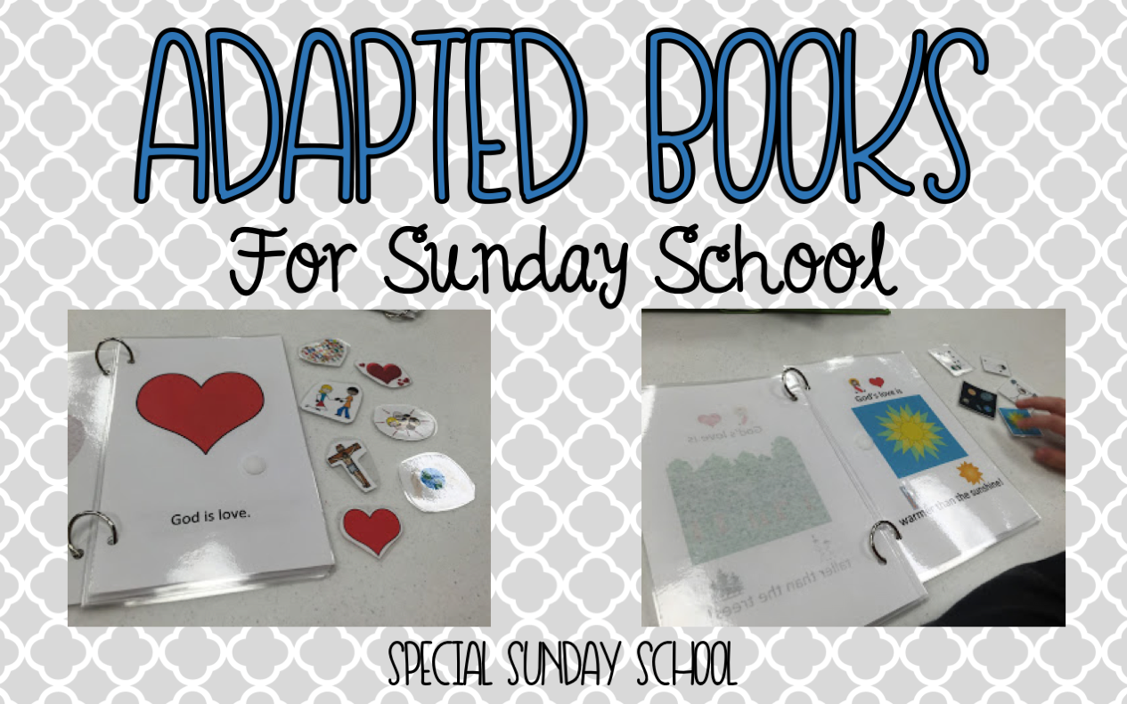 Special Sunday School: Adapted Books