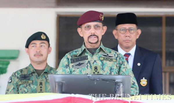 HM Sultan Brunei: Improve Military Capability