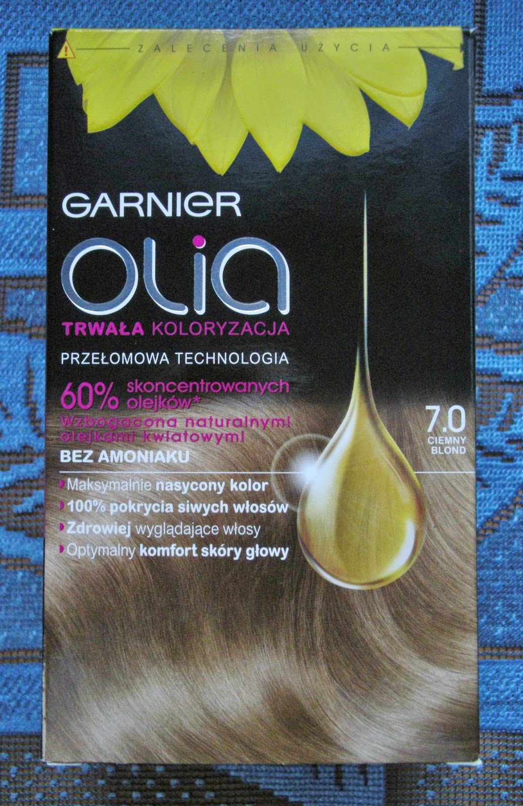 PENTESILEA TESTUJE :): Garnier Olia, czyli trwała koloryzacja bez amoniaku
