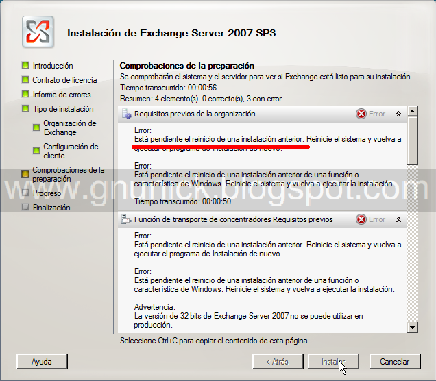 Servidor De Correo Windows Server 2008 Exchange | gnunick