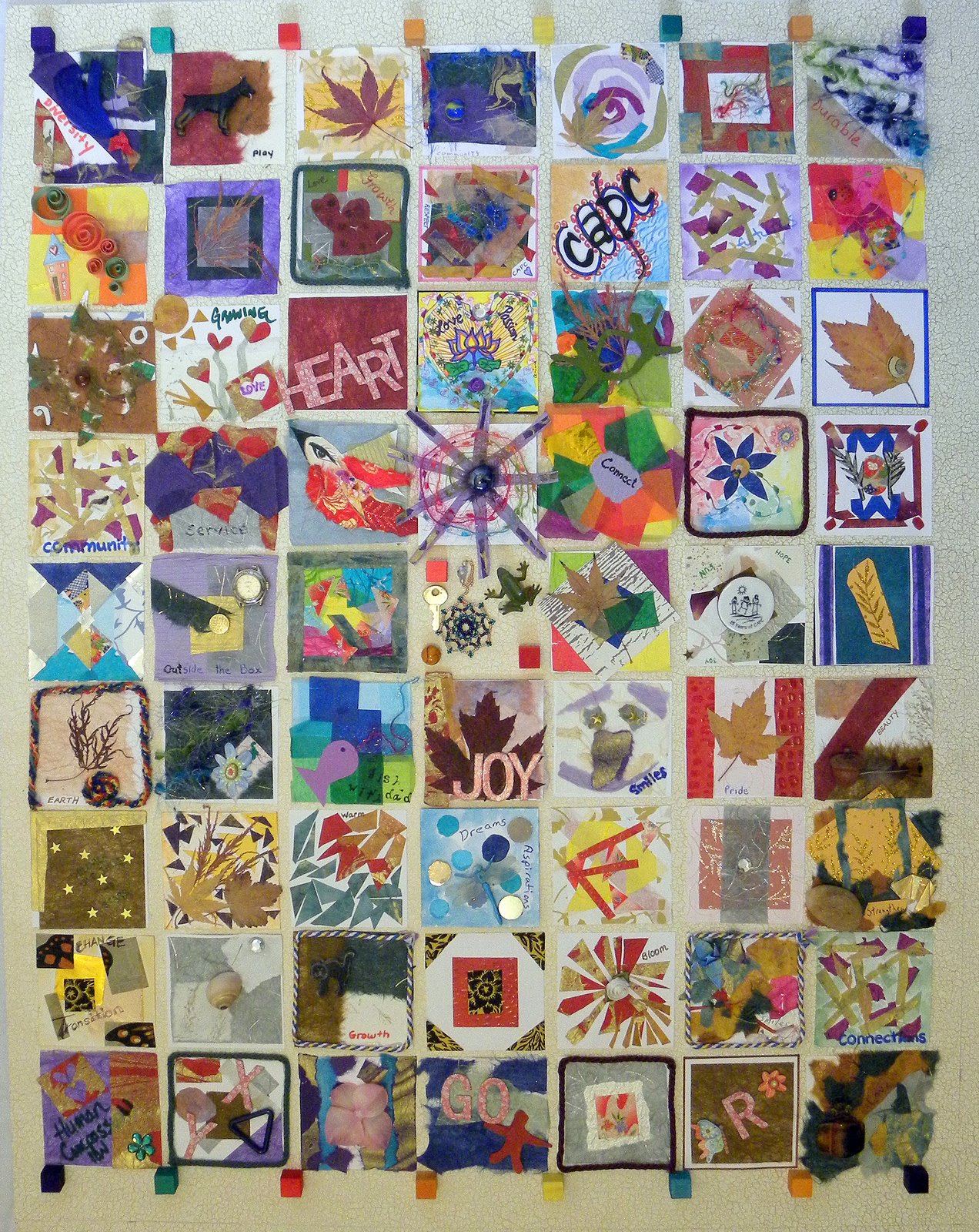 Yoko's Art Works: Paper Mosaic Project