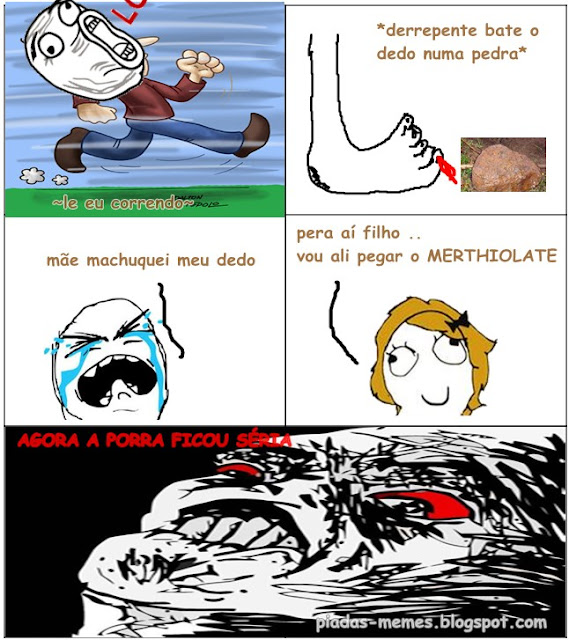 PiadaS MeMeS: Machucando o dedo