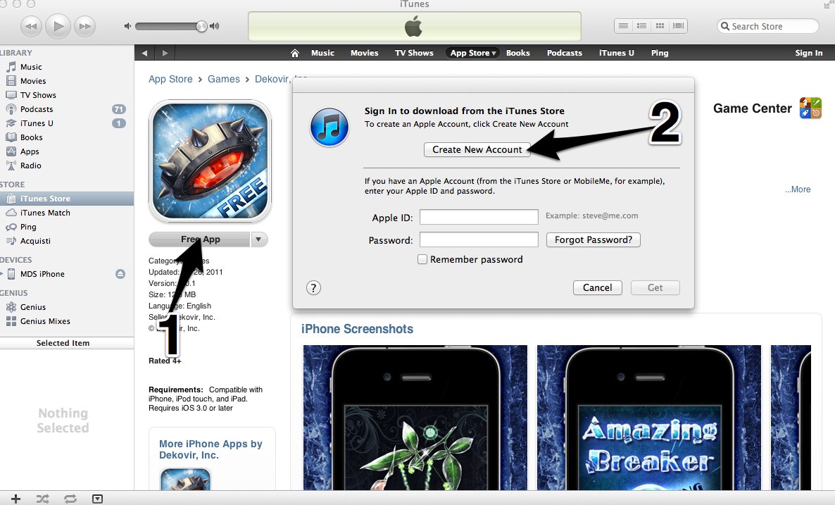Start a new itunes account - fruitpaas