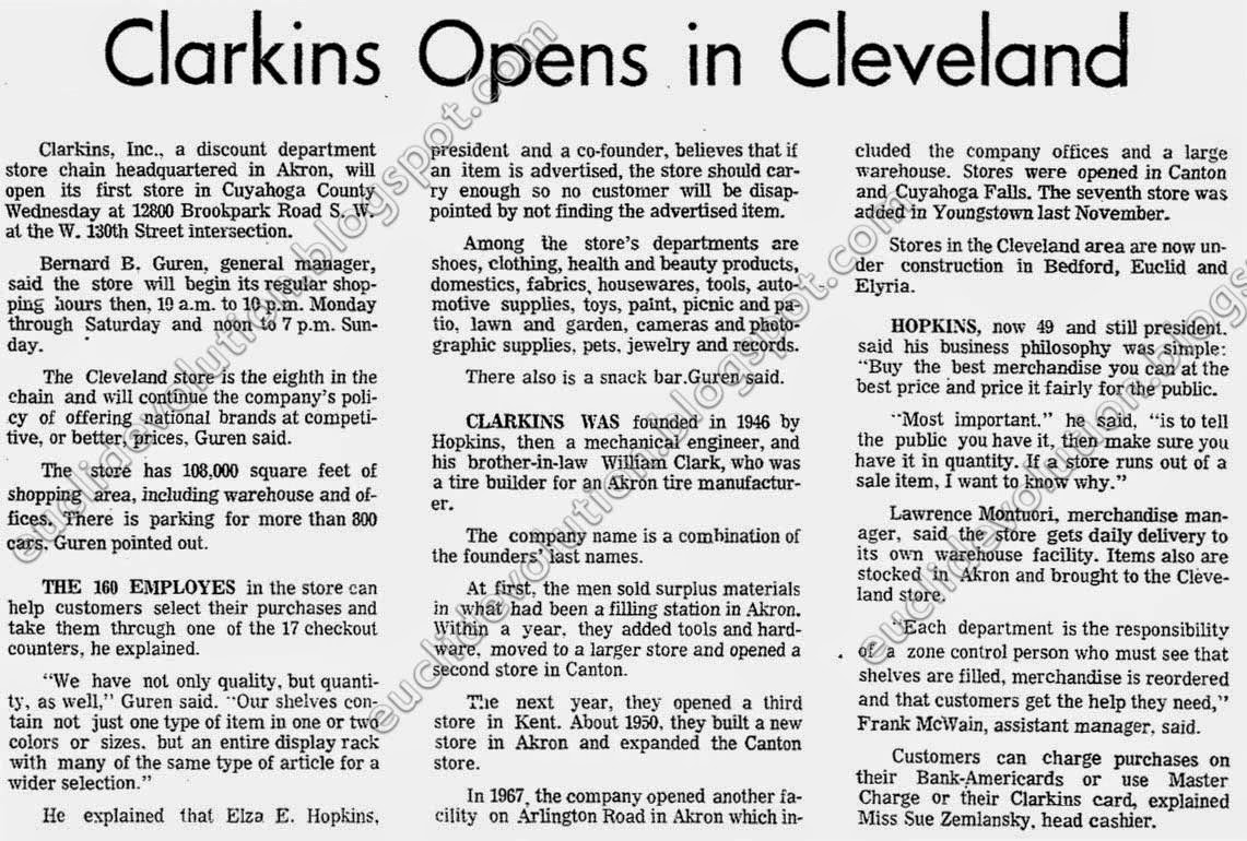 Euclid Evolution: Clarkin's Department Store in Euclid - 26100 Euclid ...
