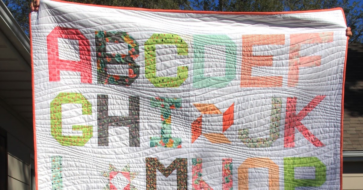 Girls in the Garden: Spell it with Words Quilt