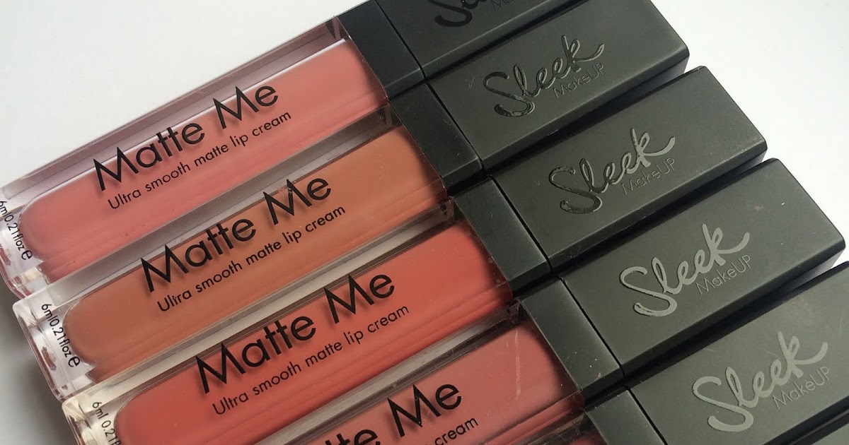 Review and Swatches: Sleek 'Matte Me' Ultra Smooth Lip Cream ...
