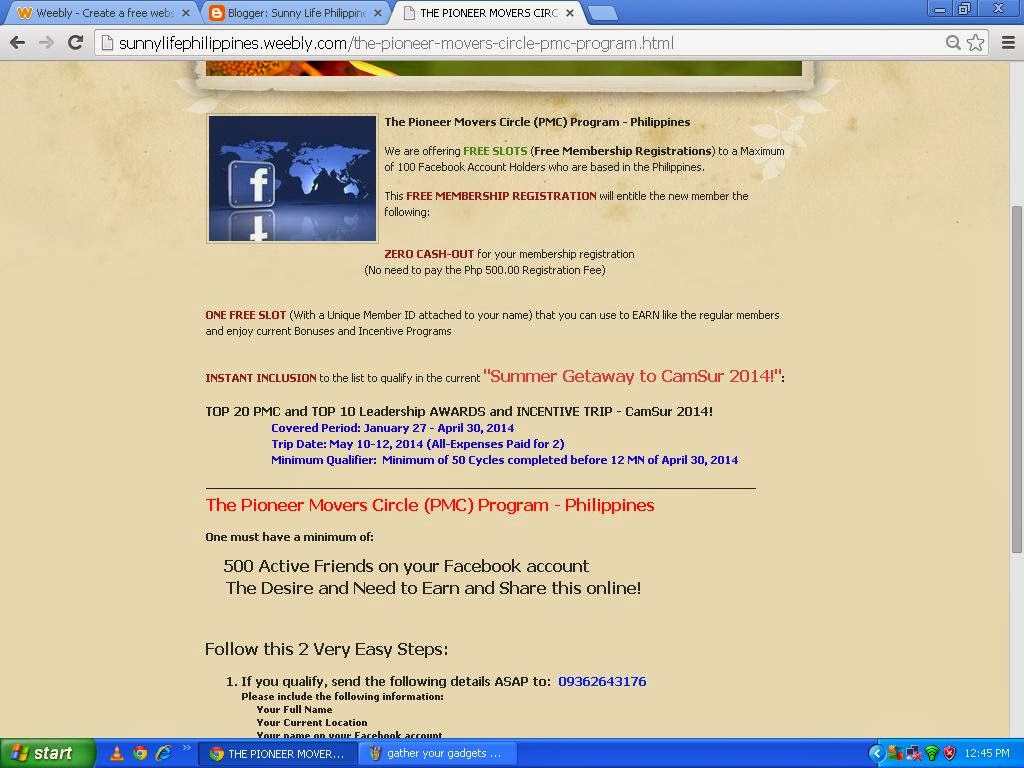 Sunny Life Philippines - Earn from Home with Facebook, Twitter and ...