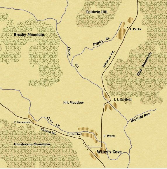 The War in Arkansas: Wiley's Cove map now available
