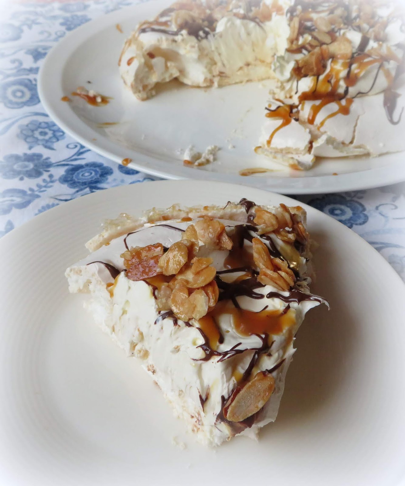 Salted Caramel Pavlova | The English Kitchen