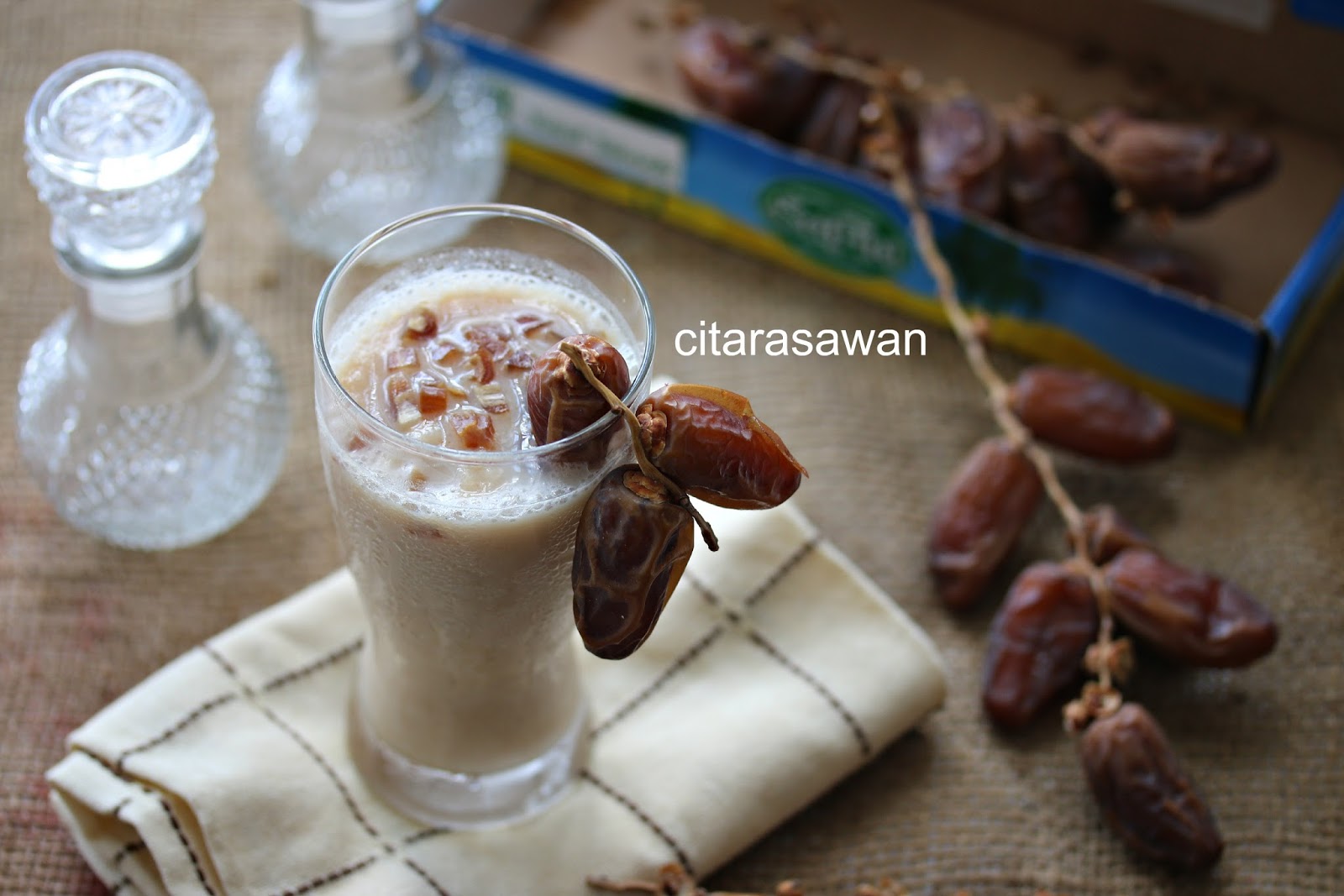 Jus Kurma Susu dan Gajus ~ Resepi Terbaik