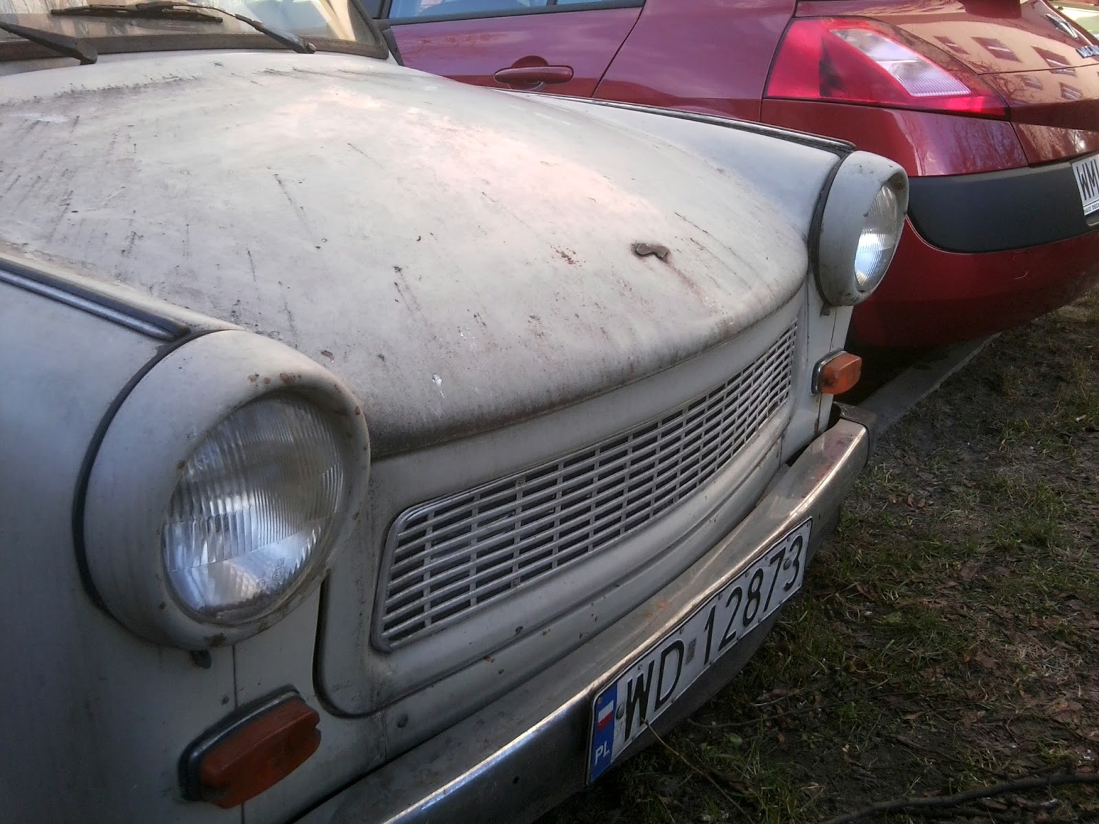 Old Parked Cars Warsaw: 1967 IFA Trabant 601 Kombi