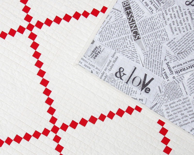 A Red and White Irish Chain Quilt | Red Pepper Quilts | Bloglovin’