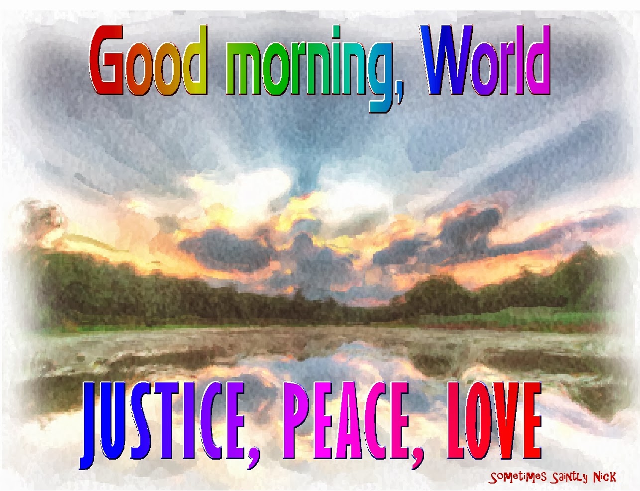 Nick's Bytes: "Good Morning, World" Graphics