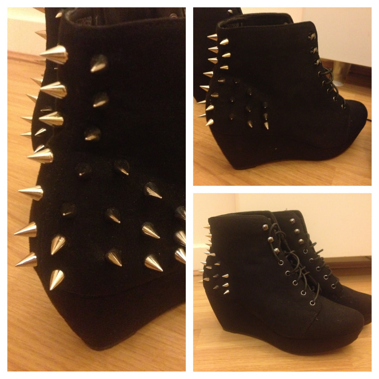 Dream and Love: DIY Spikey Boots