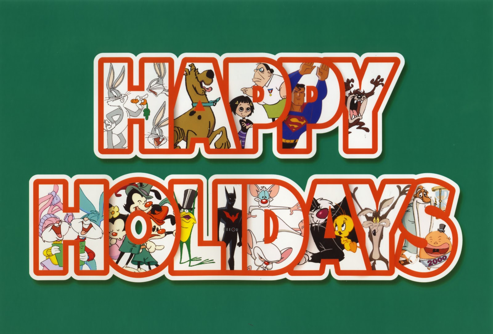 Cartoonatics: Christmas Card from Warner Bros. Animation, 1999 Cartoonatics: Christmas Card from Warner Bros. Animation, 1999