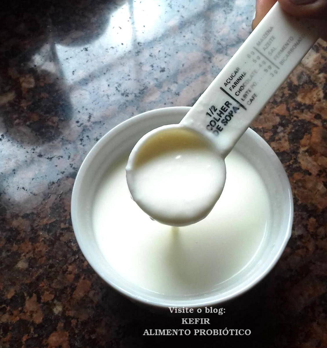 KEFIR - Alimento Probiótico : Amasi - Leite fermentado africano