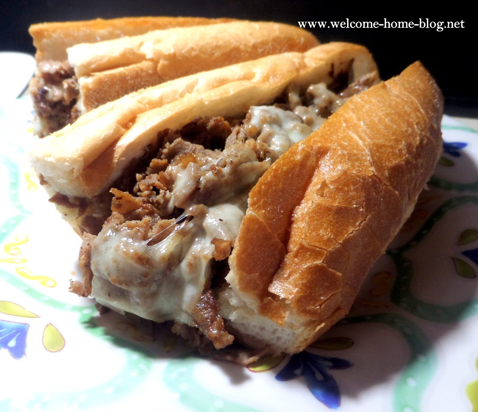 Welcome Home Blog: Cheese Steak Subs
