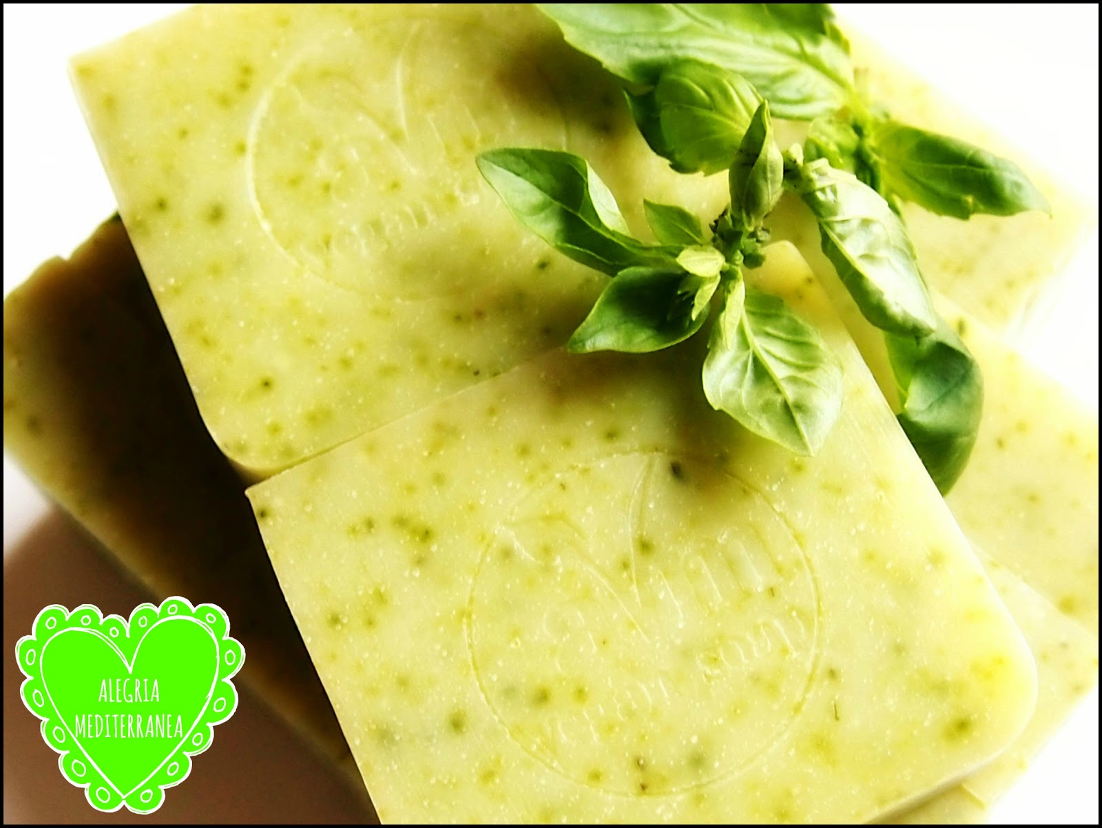 ALEGRIA MEDITERRANEA: JABÓN DE ALBAHACA / FRESH BASIL SOAP