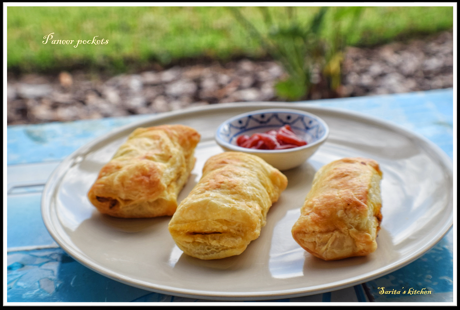 Sarita's Kitchen Blog: Paneer pockets