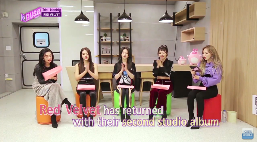 Criss Hallyu: Red Velvet (#레드벨벳) : Idol Weekly Interview with Red Velvet