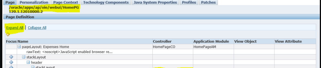 Oracle Application's Blog: list customizations in oaf : How to see of ...