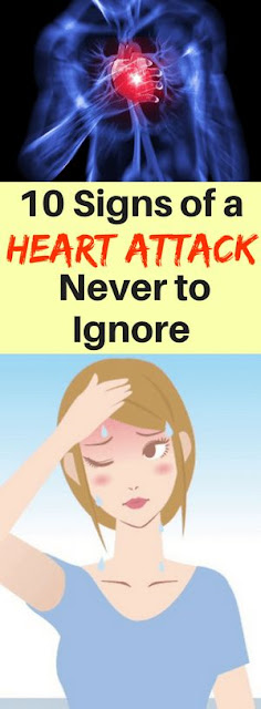 10 Signs of a Heart Attack Never to Ignore - BEAUTIFUL DIY AND HEALTH