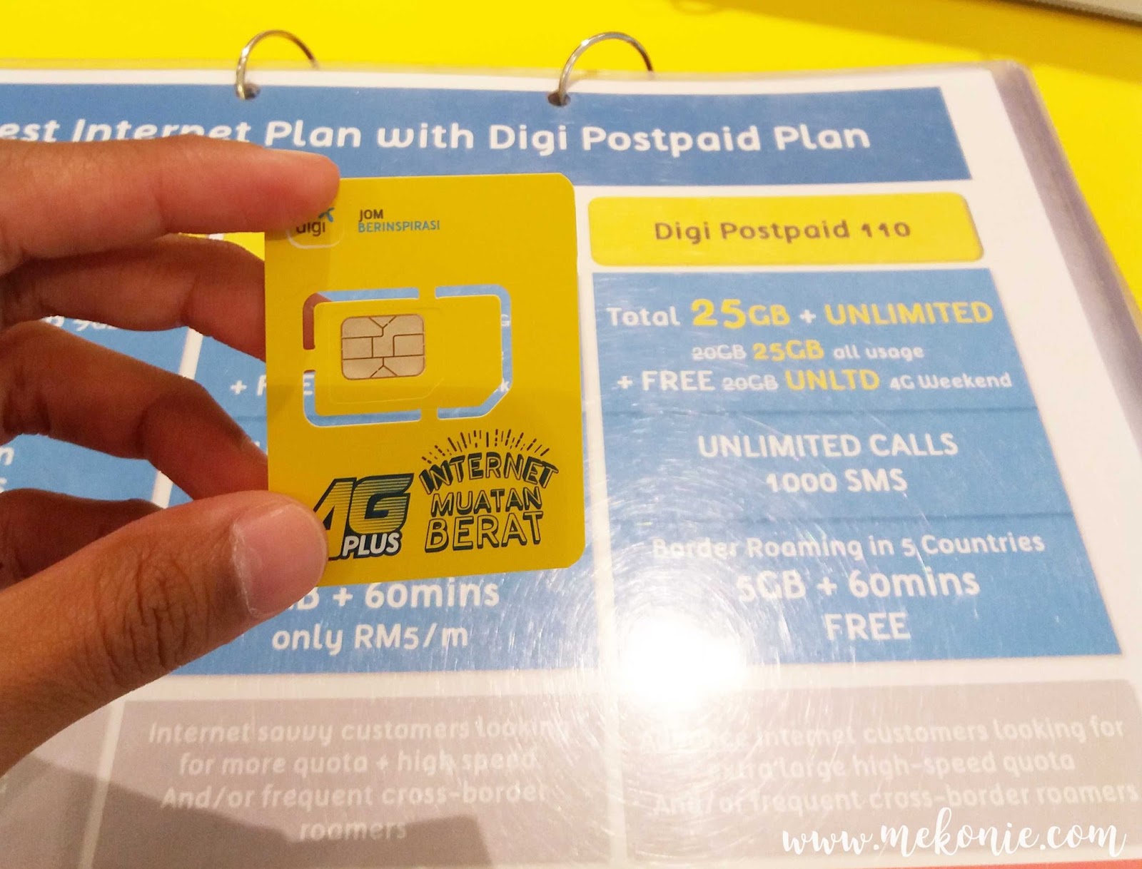 WEEKEND DENGAN DIGI PALING JIMAT! UNLIMITED OKAY! - Mek Onie