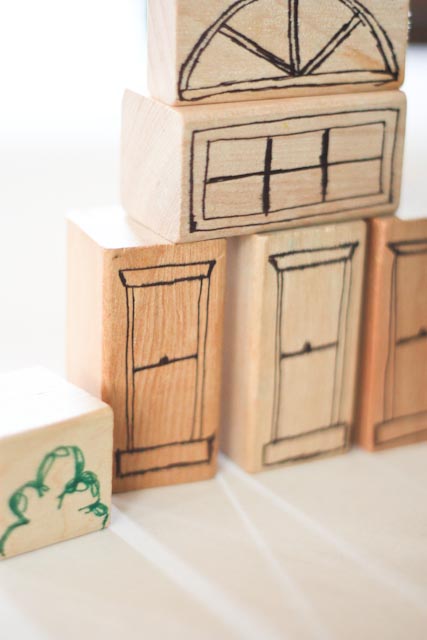 Be Different...Act Normal: Building Block Art