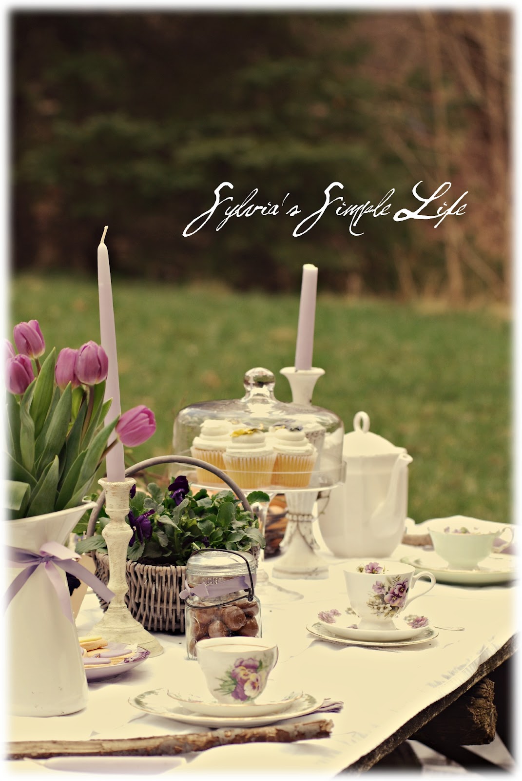 Spring Afternoon Tea | Sylvia's Simple Life