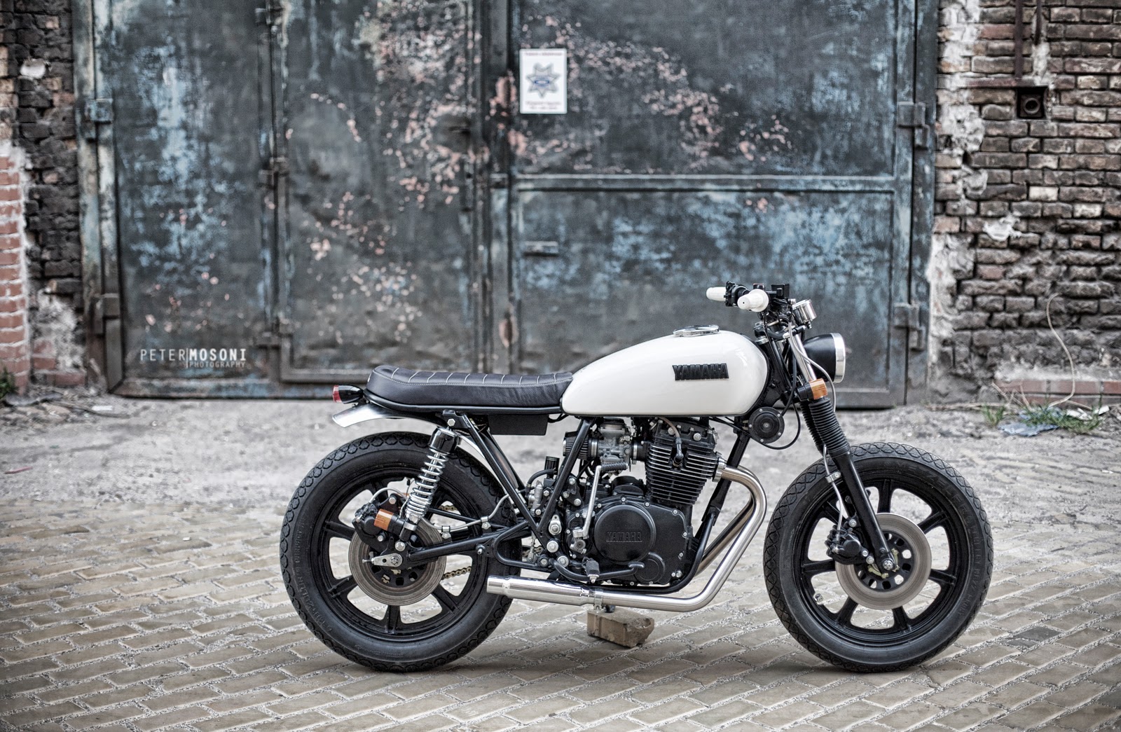 The maybug yamaha xs 250 custom bike