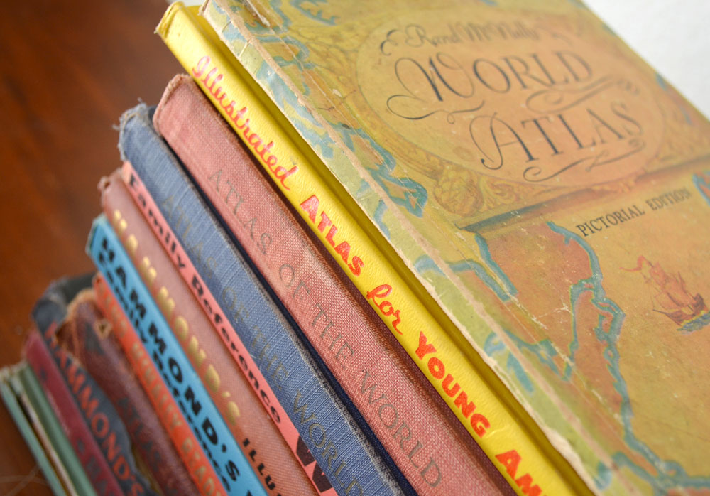 The Copycat Collector: COLLECTION #212: Vintage Atlas Collection