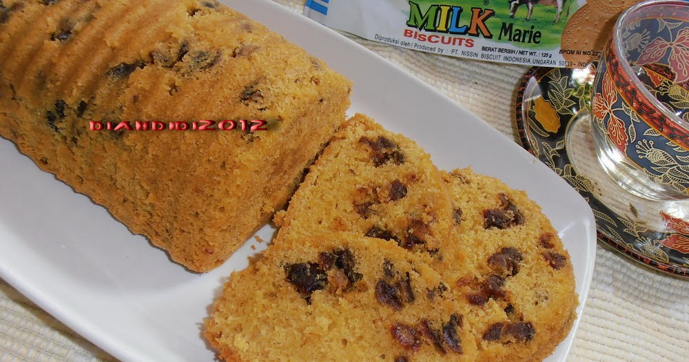 Diah Didi's Kitchen: Monde Milk Marie Cake Kurma