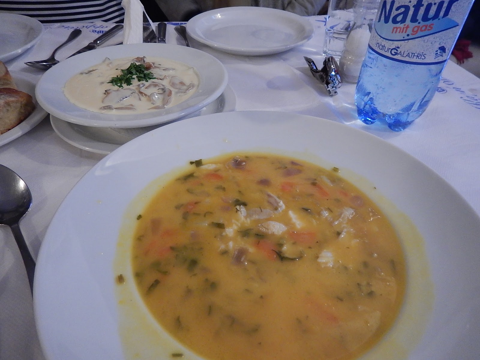 Greece: Naoussa Restaurant in Santorini