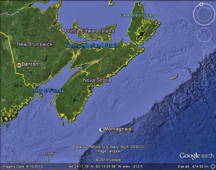 Meteorite Maps and Impact Craters - Worldwide: Nova Scotia Meteorites ...