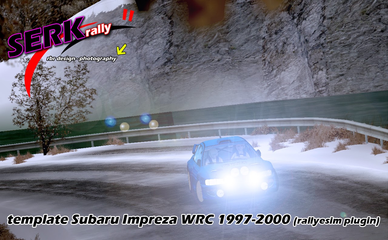 SERK rally: Templates SUBARU
