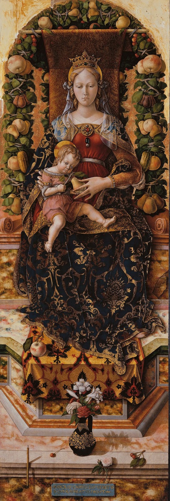 Le Muse : CRIVELLI Carlo, Pittore italiano, tra i massimi esponenti della scuola veneziana (1430 ...