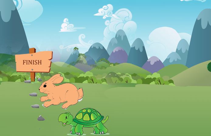 The Hare and Tortoise : Moral Stories for Kids - Moral Stories For Children