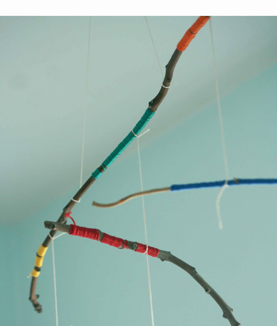 Picnics in the Park: A Sticks and String Mobile