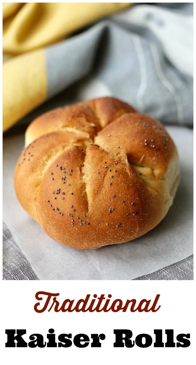 Traditional Kaiser Rolls | Karen's Kitchen Stories