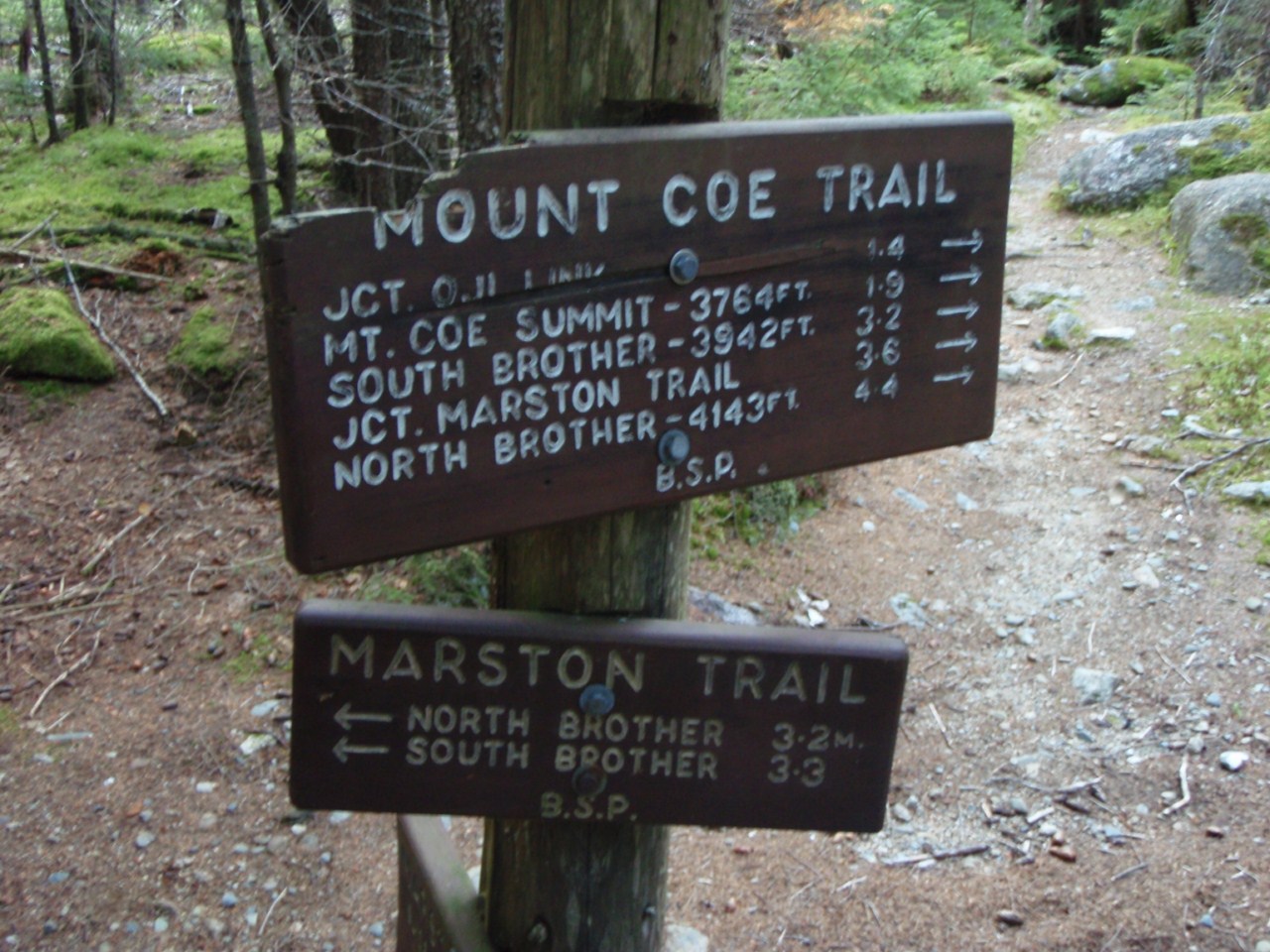 Matt's Hikes: More Baxter State Park - North Brother and Fort - August ...