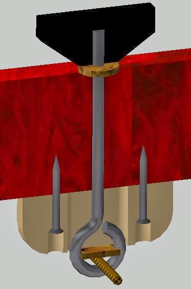 Joel's Navigator Site: How to build an adjustable tiller lock for a ...