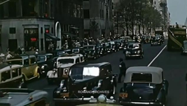 Random Musings: Color Film of New York City 1939