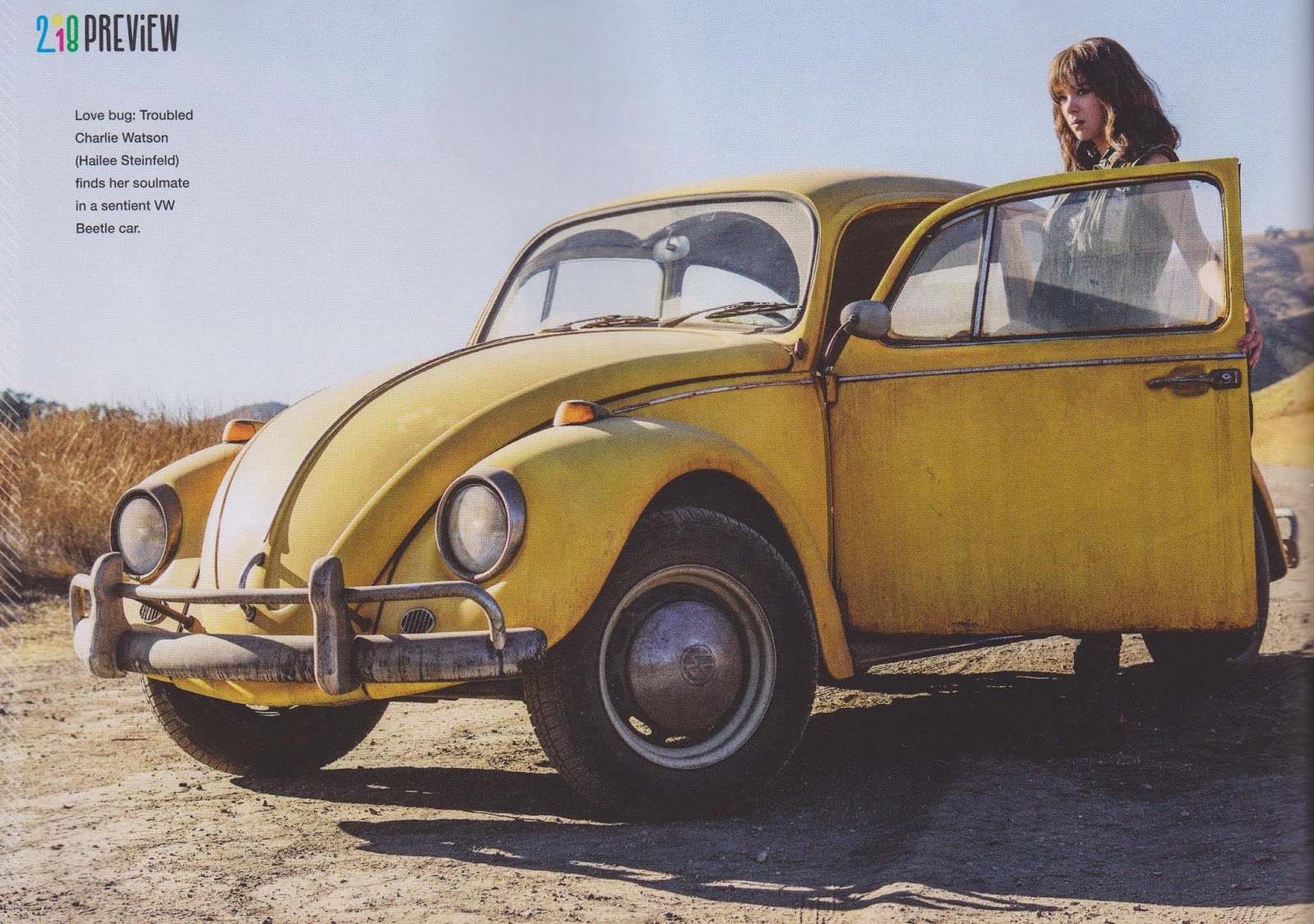 Transformers Live Action Movie Blog (TFLAMB): First Look at Bumblebee ...