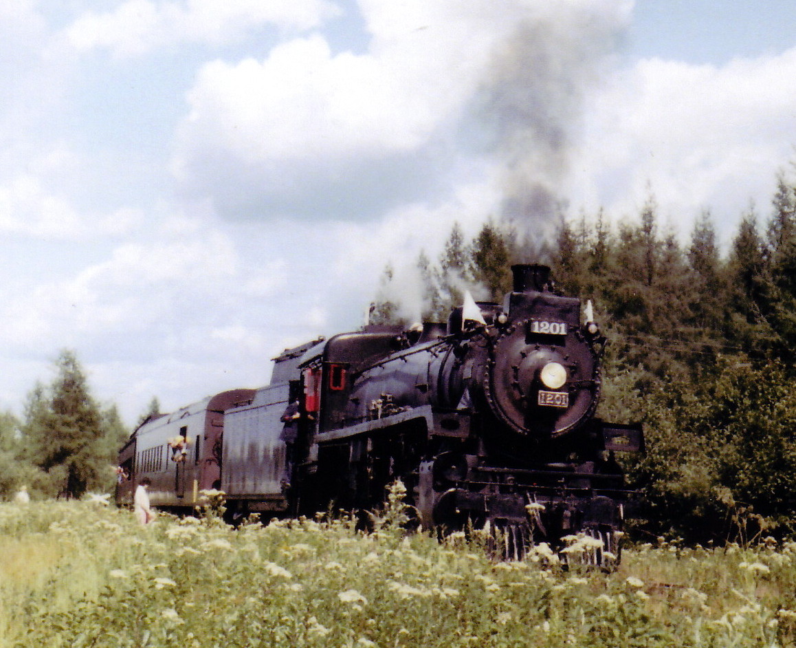 Railway PhotoBlog CNR: 1201 Steam Train Pictures from 1982 South River ...