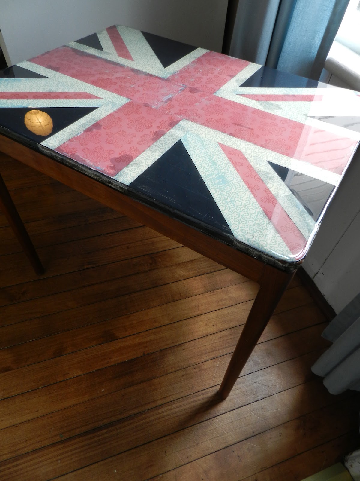 Mayday Farm: Union Jack Table