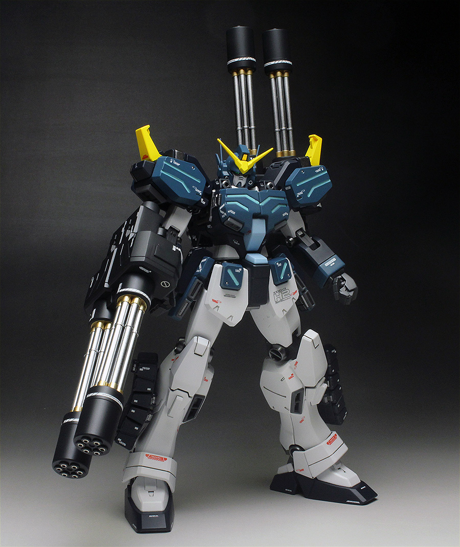 GUNDAM GUY: P-Bandai Exclusive: MG 1/100 Heavyarms Custom EW - Painted ...