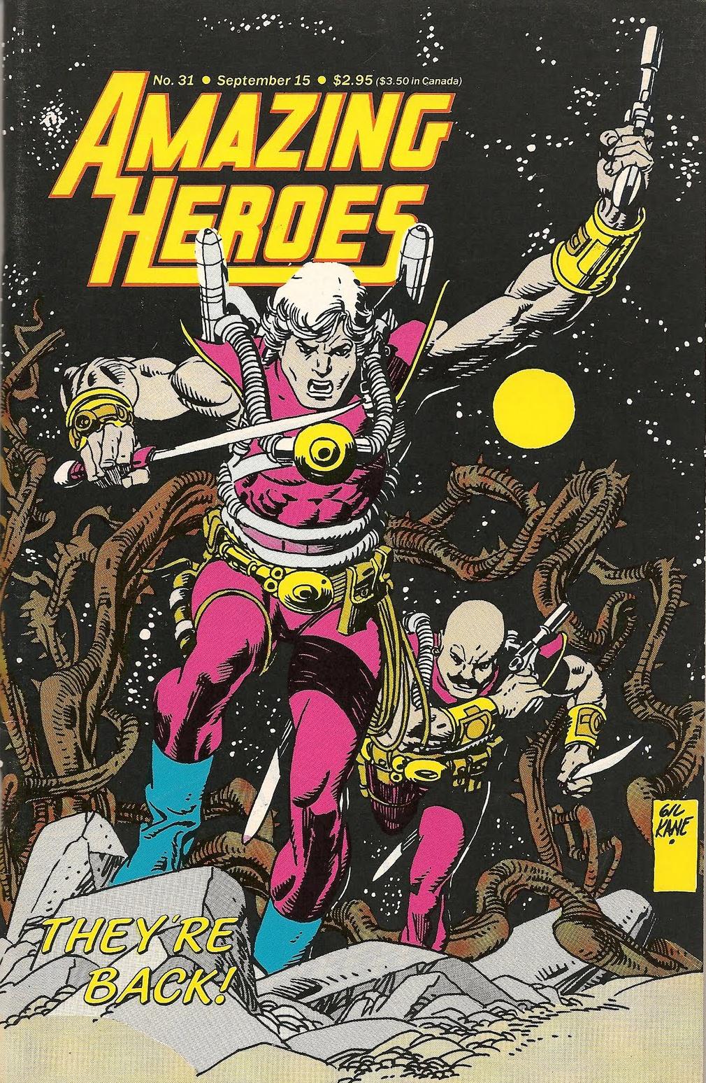 Cap'n's Comics: My Annual Star Hawks by Gil Kane Post