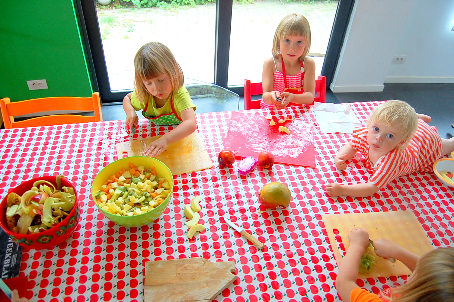 mama van vijf: Lekkere fruitsla